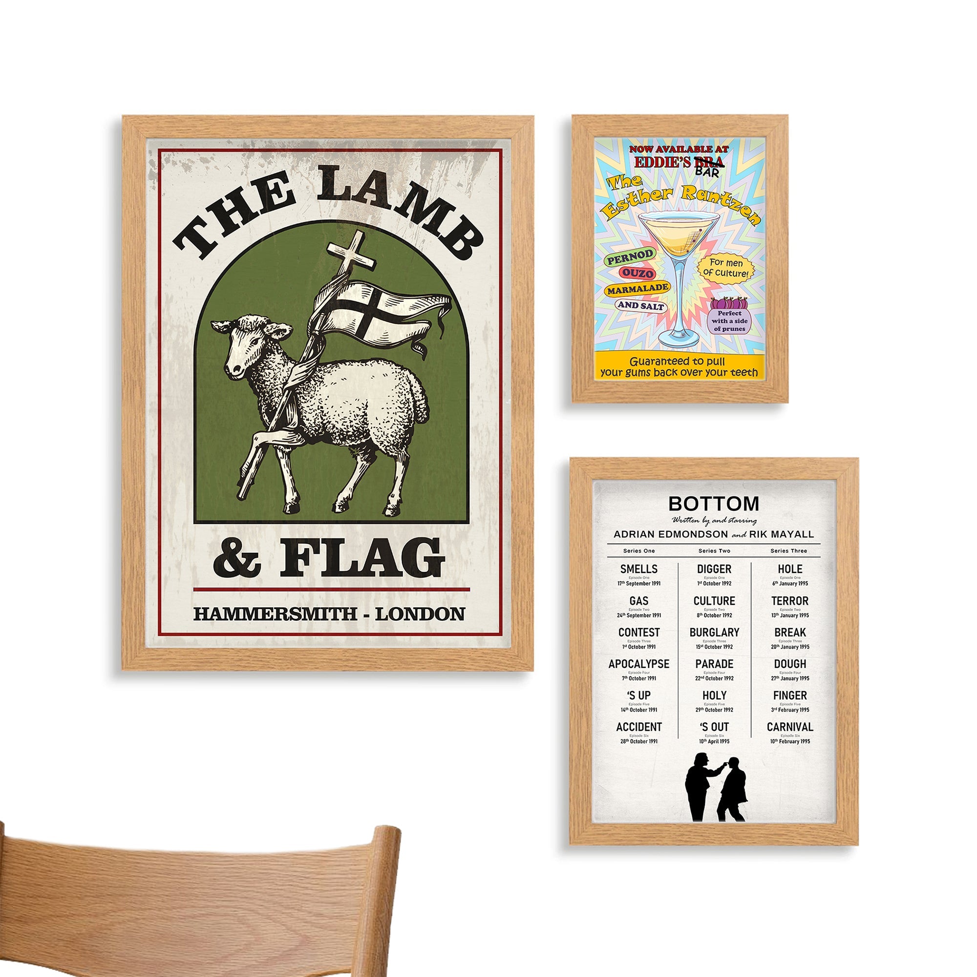 Bottom Prints – Laughing Box Designs